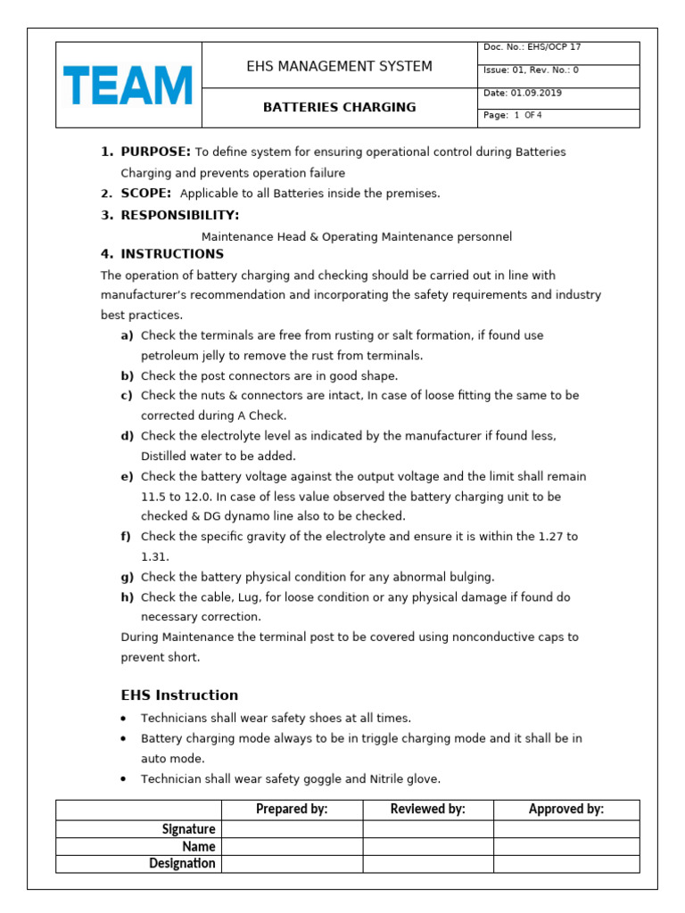 OCP 17 - Batteries Charging | PDF | Battery Charger | Electricity