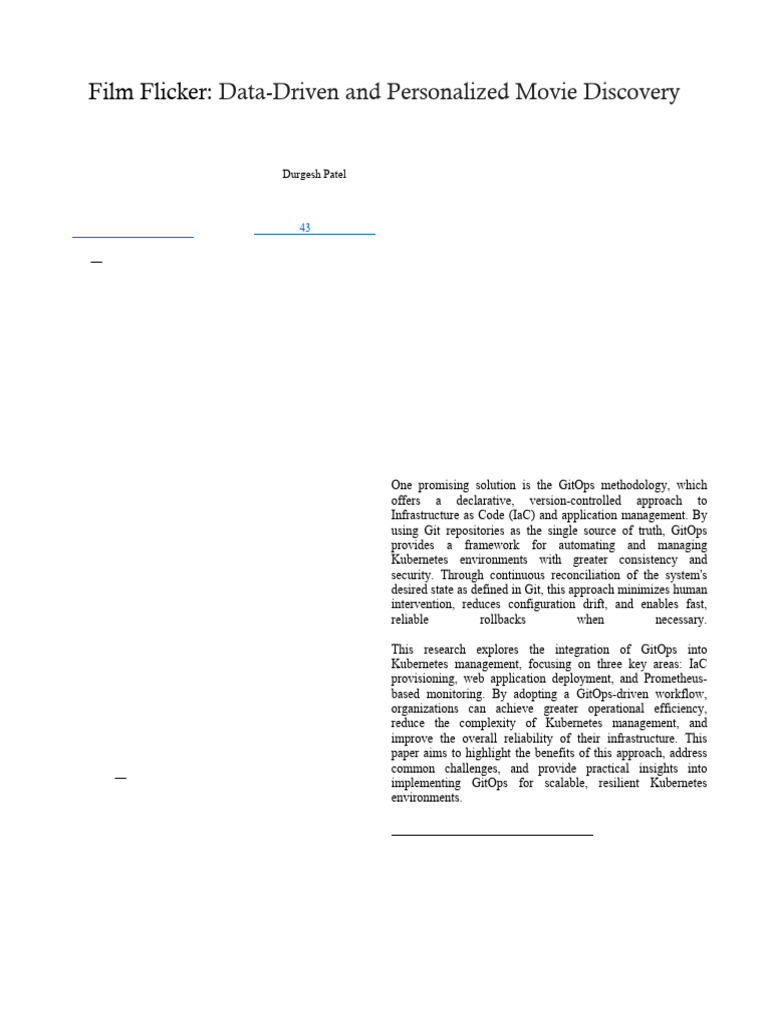 FilmFlicker Research Article Plag Report | PDF | Version Control ...