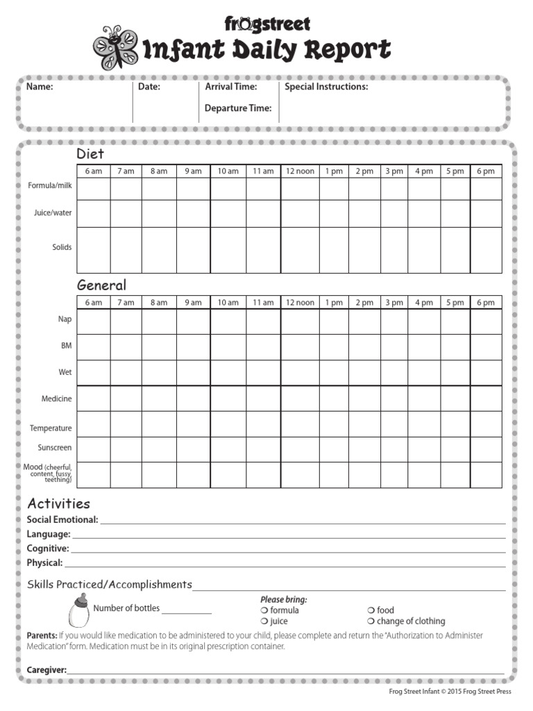 infant_Infant-Daily-Report-Form | PDF