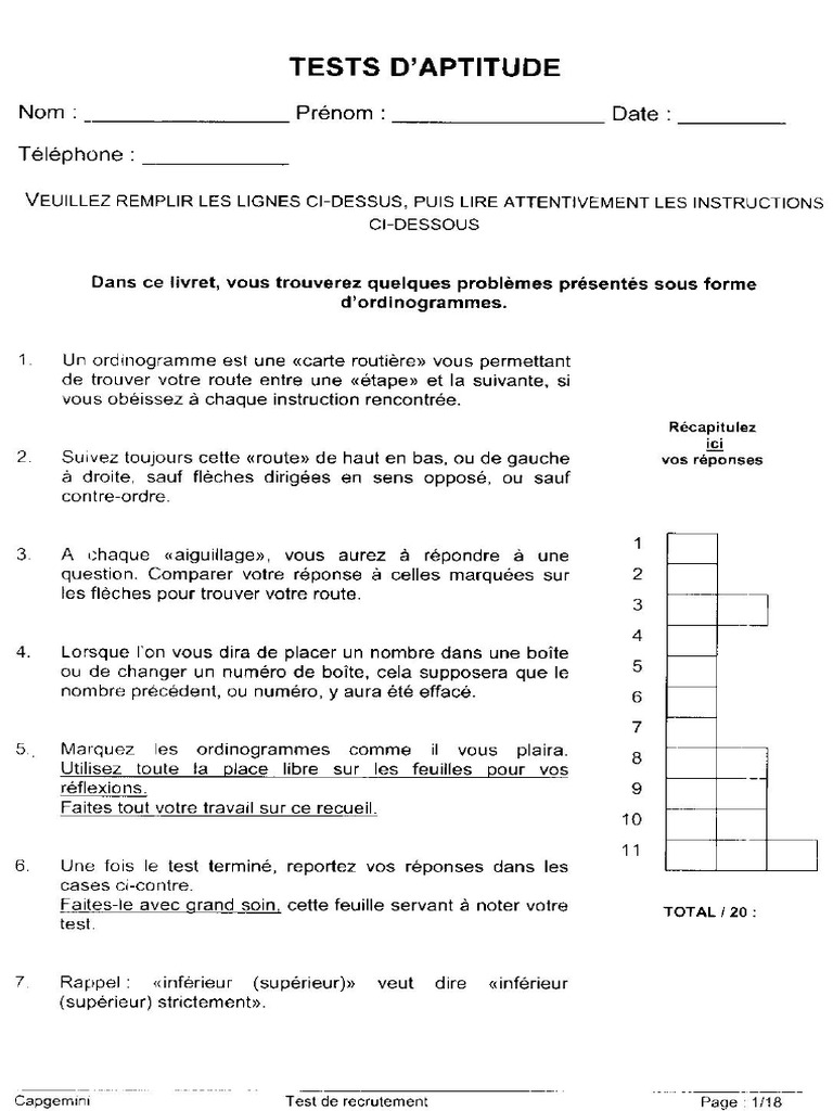 Tests D - Aptitude | PDF