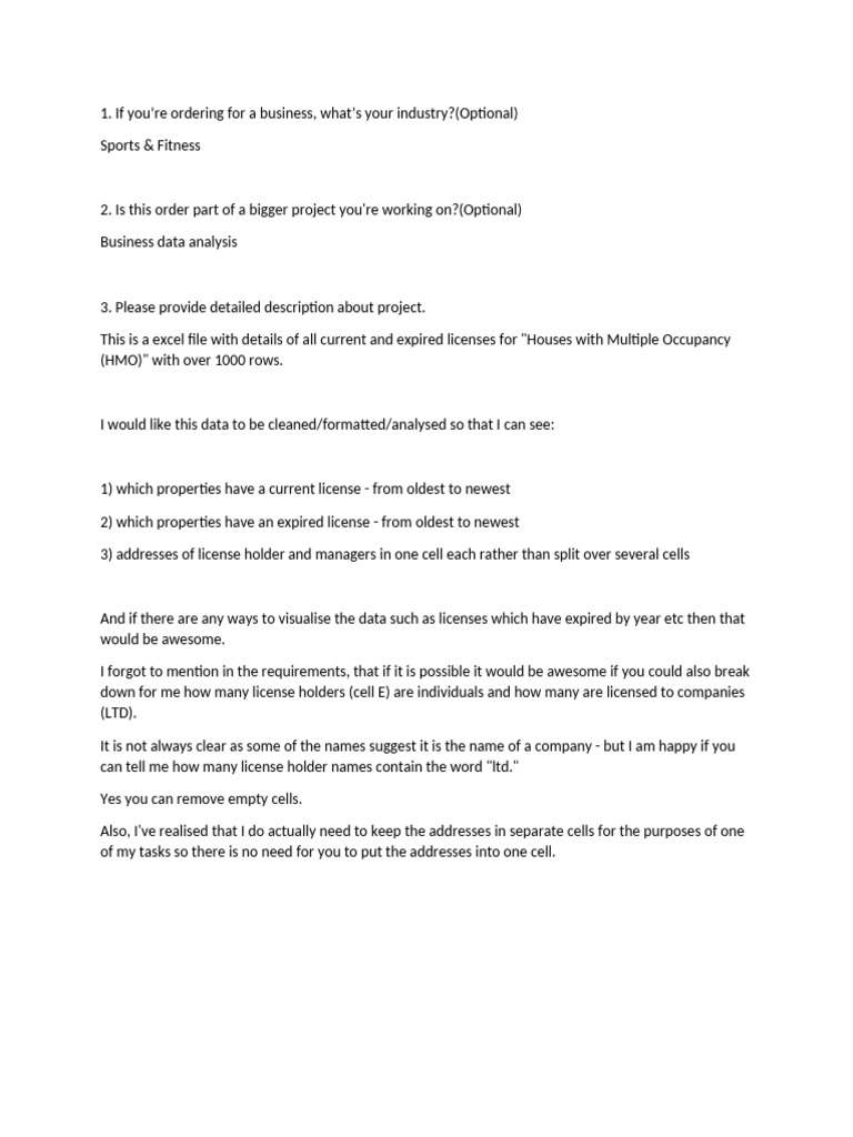 Detailed of HMO Full Register Luton Including Expired Licenses | PDF