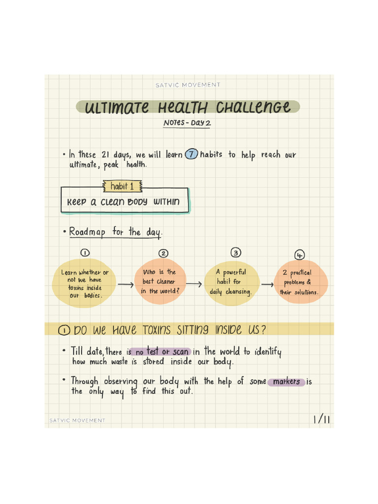 Satvik Movement Day 2 | PDF