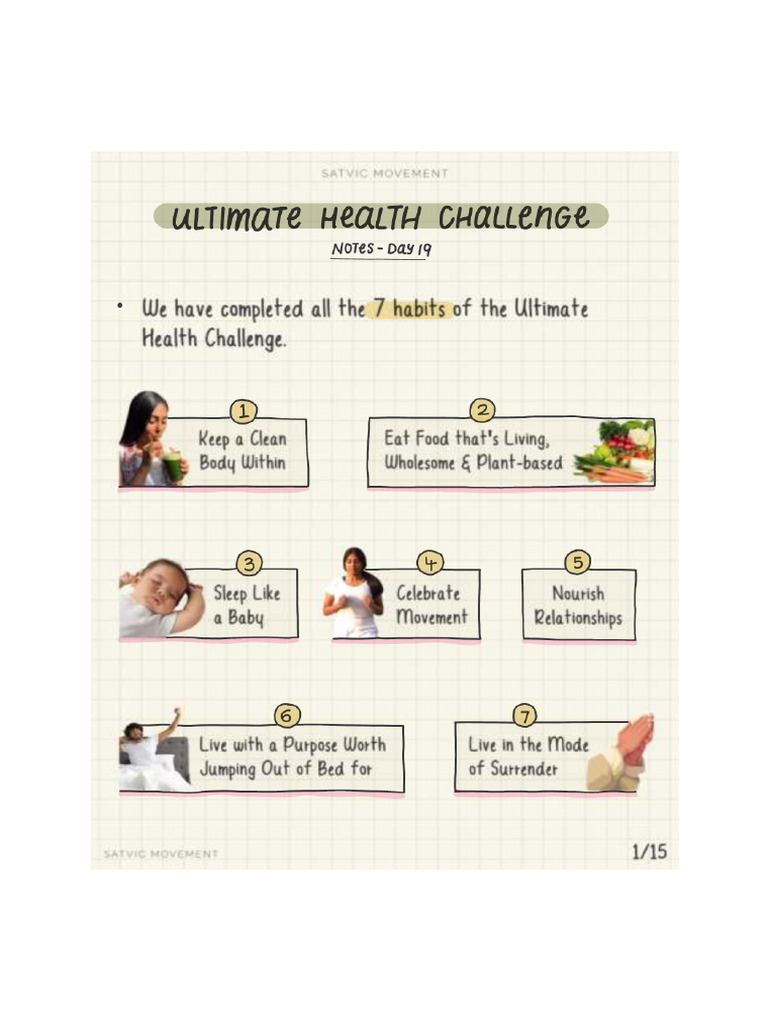 Satvic Movement Day 19 | PDF