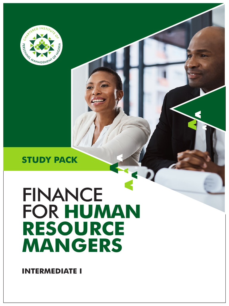 Finance Study Pack for HR Managers | PDF | Capital Structure | Taxes
