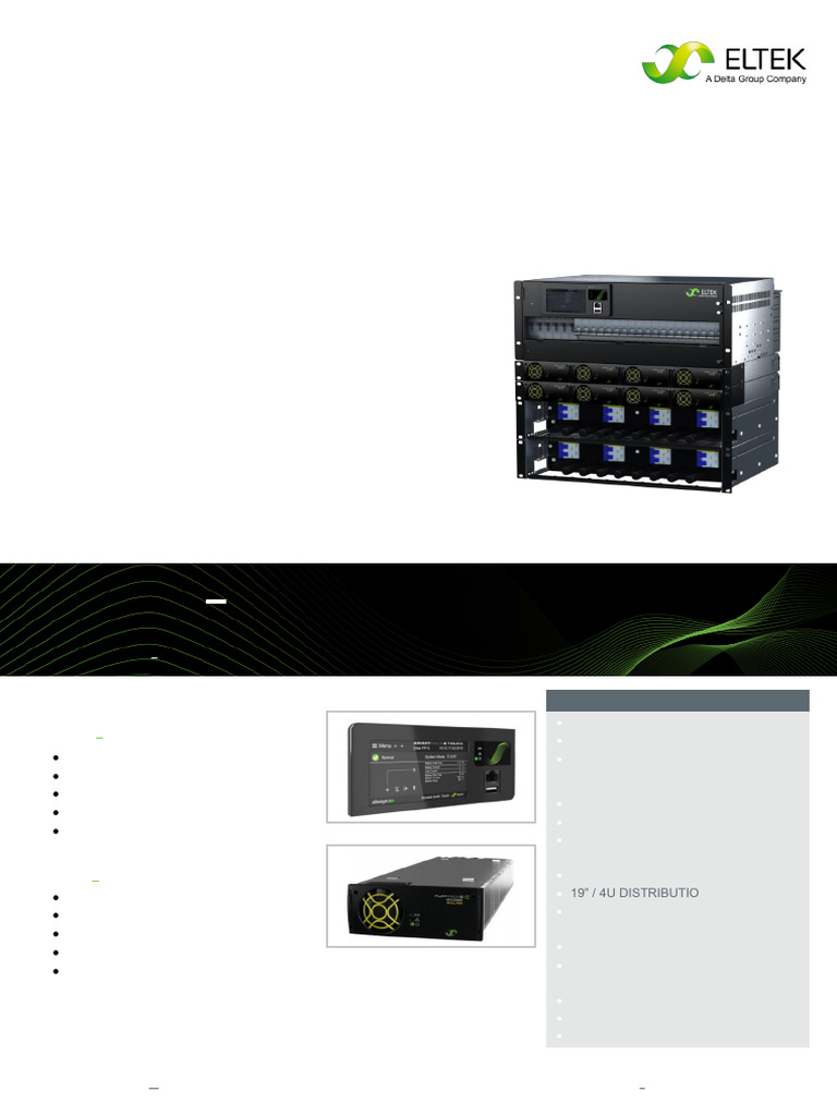 Eltek Datasheet-Flatpack2-Solar-Autonomous-Power-Core-Ds - Ma0407s.400.ds3 - 1 - 1 - 1 | PDF ...