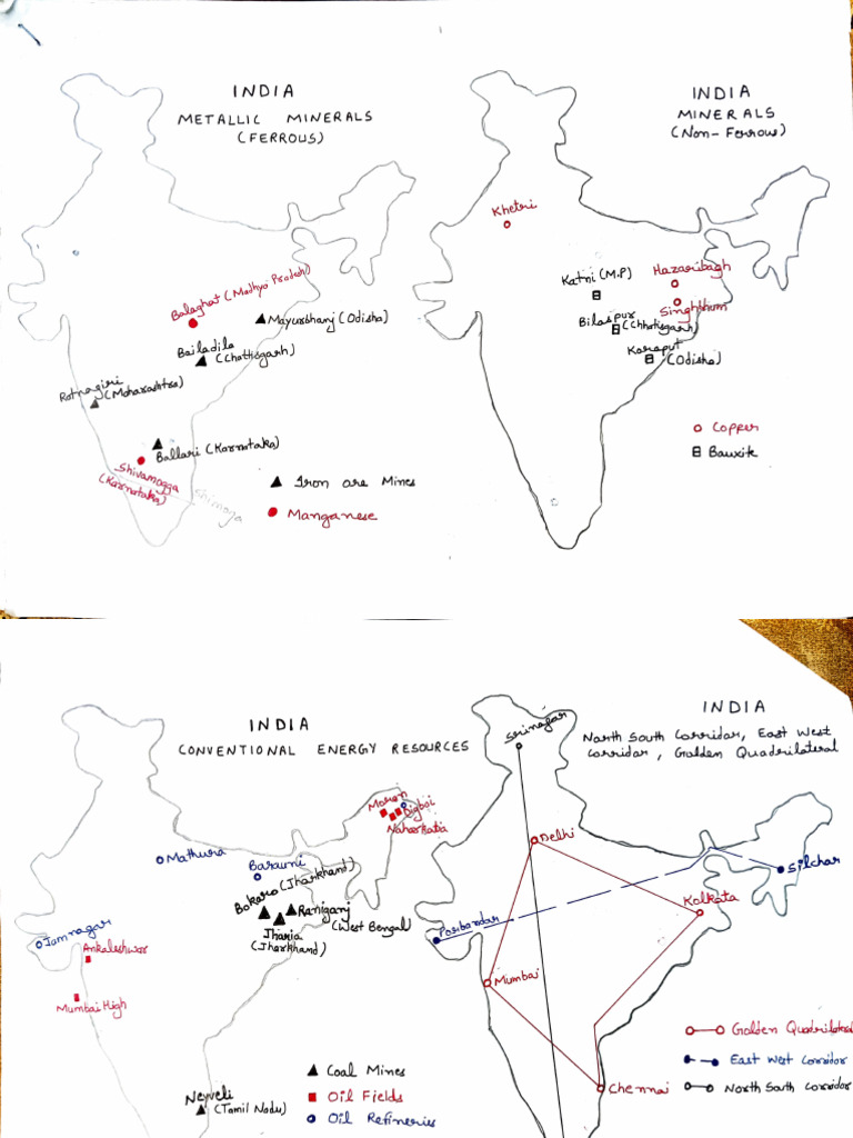Indian Mineral Resources Overview | PDF
