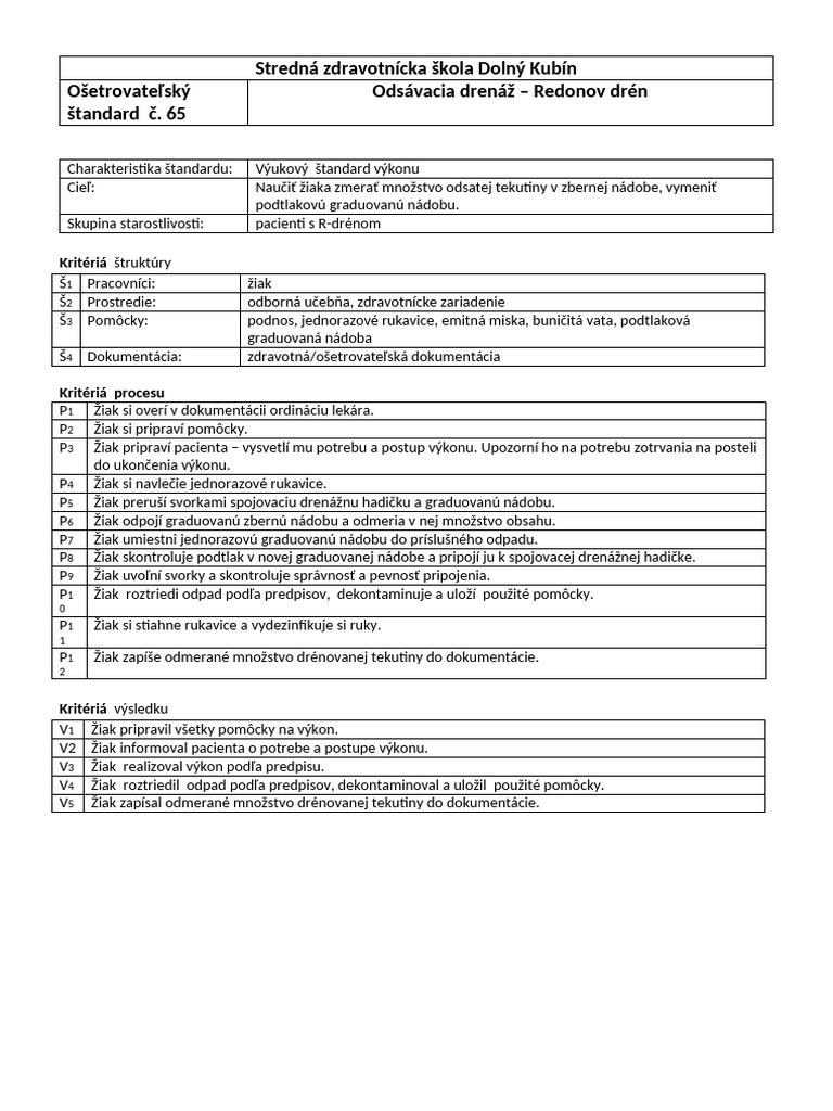 Štandard - Odsávacia Drenáž - Redonov Drén | PDF