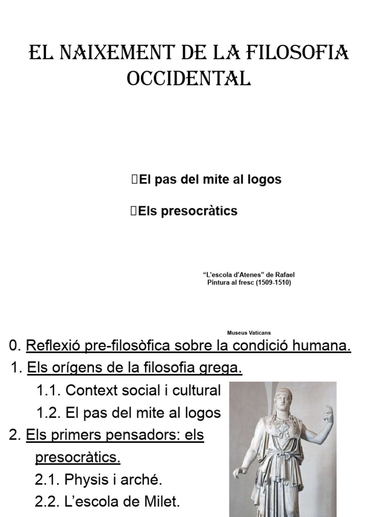 Presocràtics | PDF