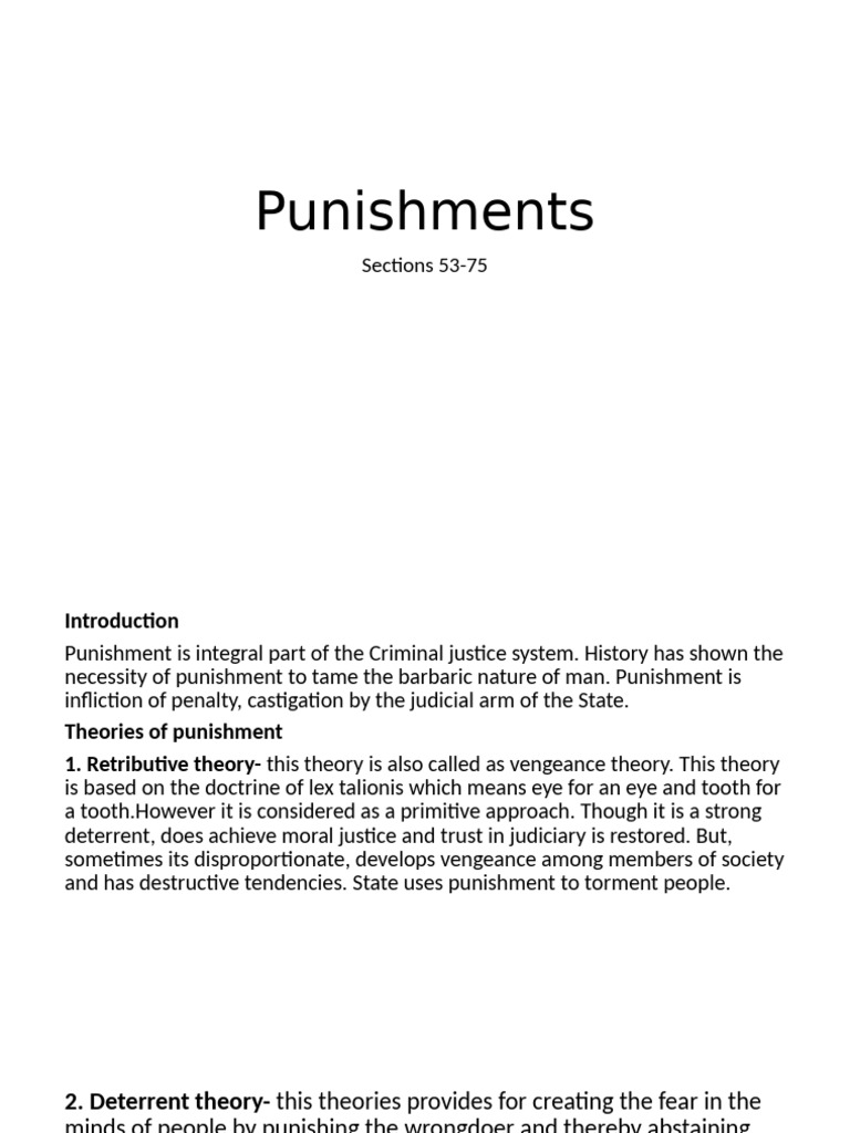Punishments | PDF | Punishments | Capital Punishment