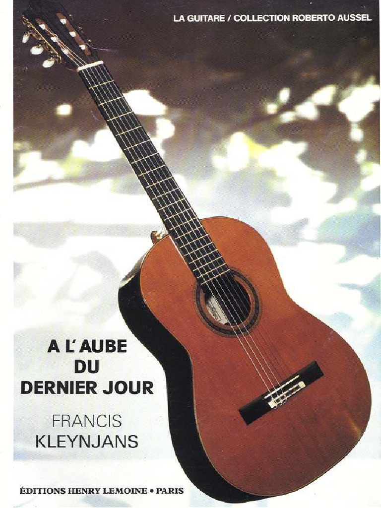 A Laube Du Dernier Jour Guitar Score | PDF