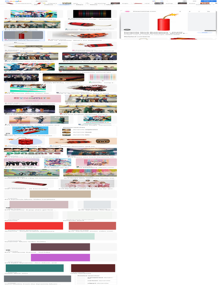 dynamite - Google Search | PDF