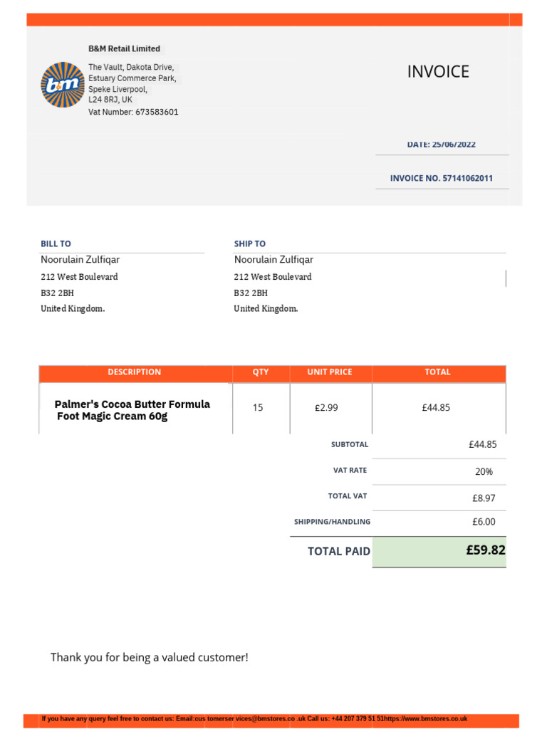 Billing Invoice PDF | PDF