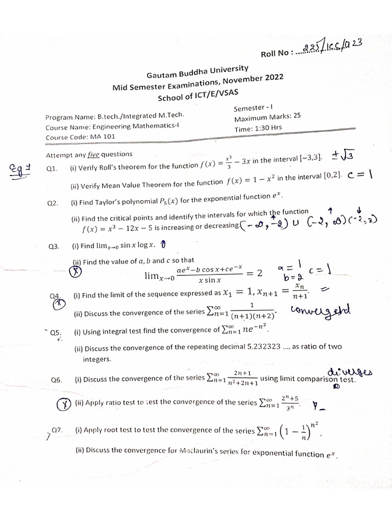 Semester 1 Paper Pdf