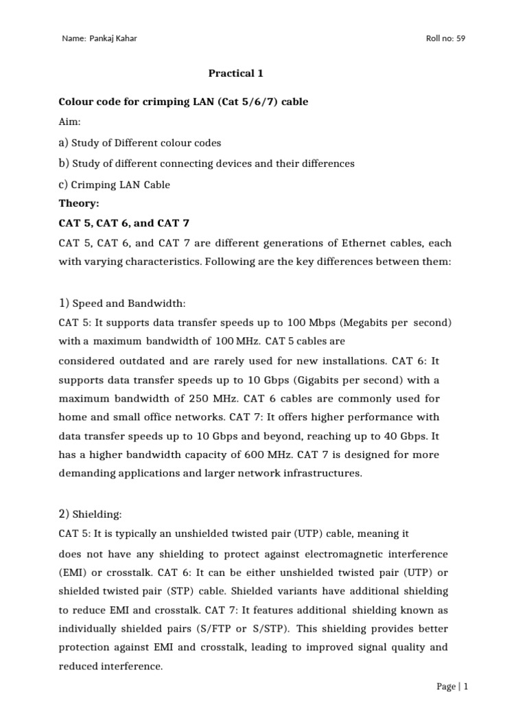CN Practical Rohan Naya BC | PDF | Computer Network | Network Switch