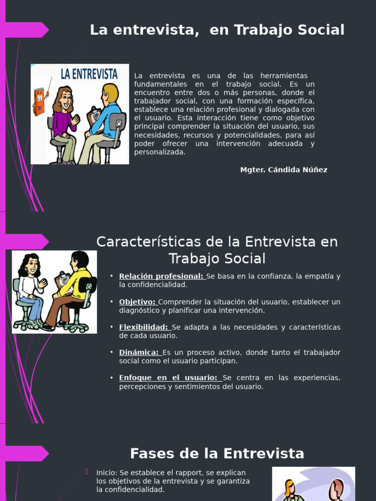 La entrevista en TS | PDF | Trabajo Social | Empatía La entrevista en TS | PDF | Trabajo Social | Empatía