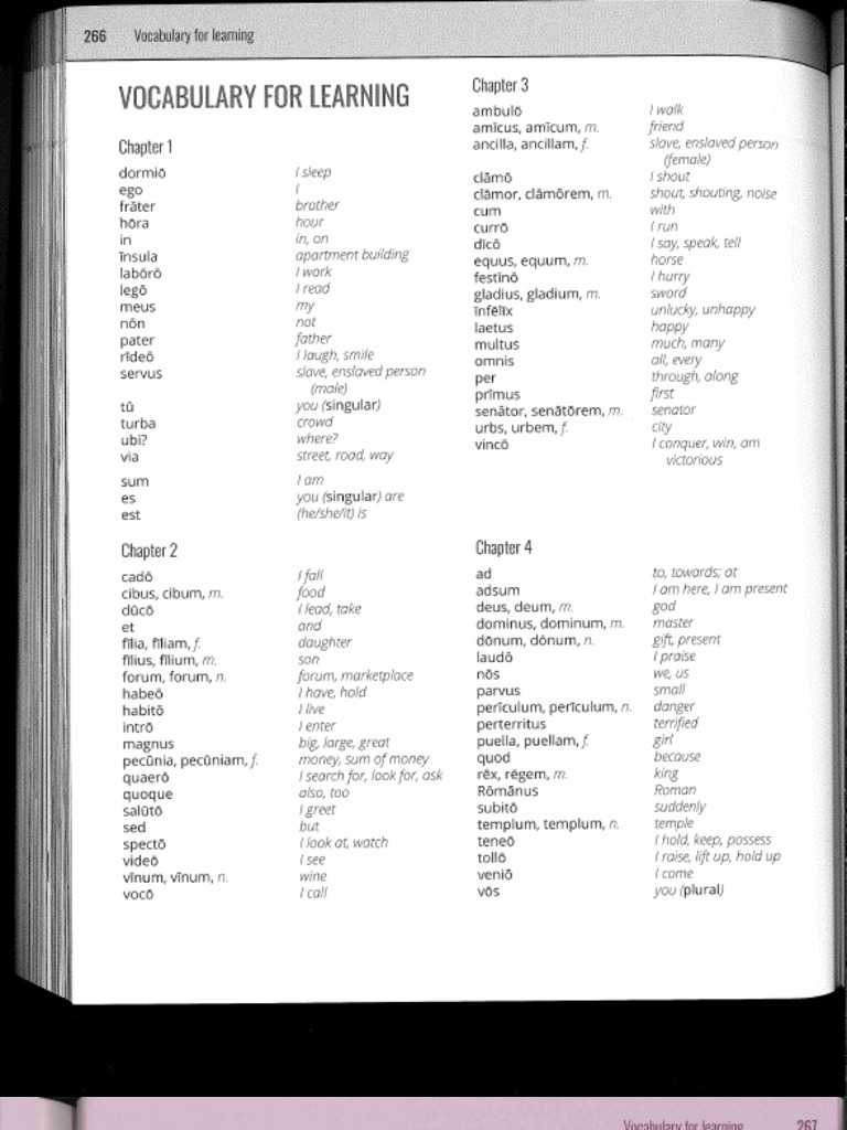 Suburani Vocabulary For Learning | PDF