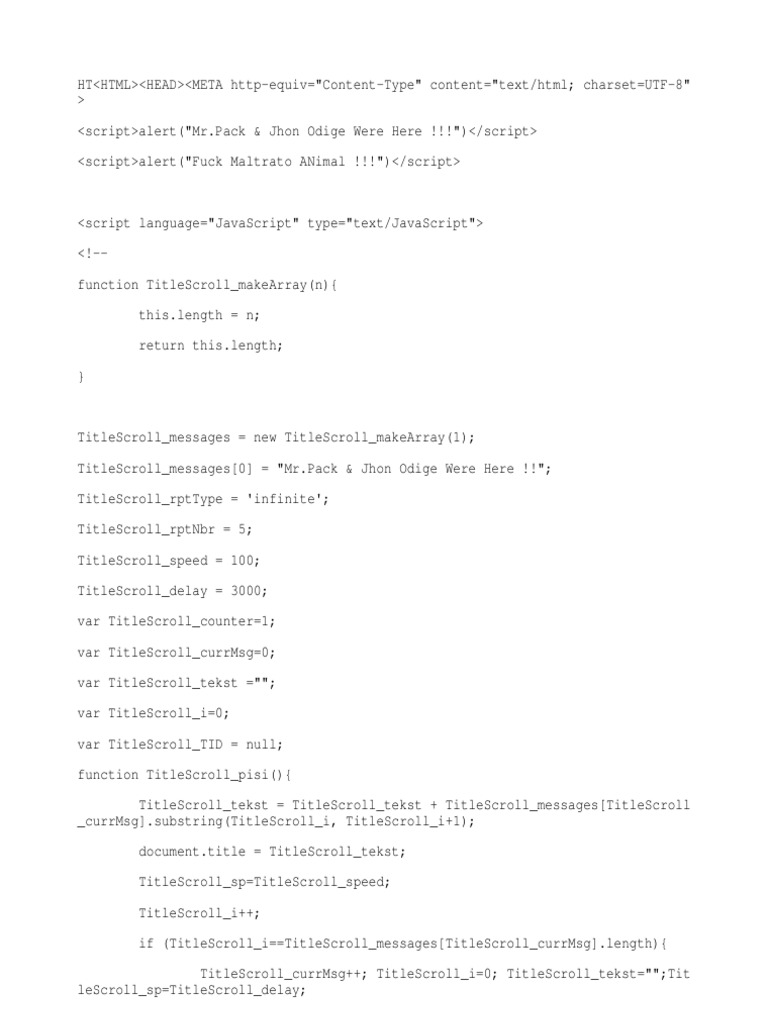 Codigo Index Hackeado | PDF | Script Java | Desarrollo de software