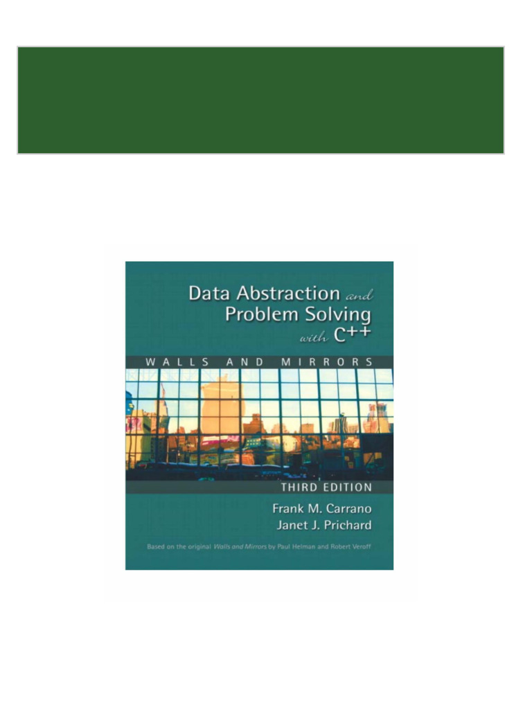 Data Abstraction and Problem Solving with C 3rd Edition Wei Zhi 2024 ... Data Abstraction and Problem Solving with C 3rd Edition Wei Zhi 2024 ...