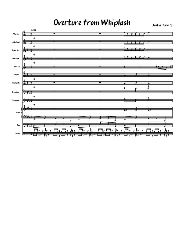Overture Main Score | PDF