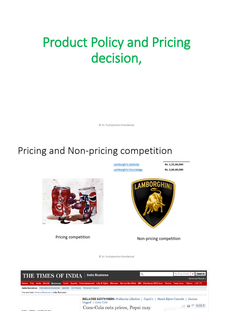 Product Pricing Strategies Explained | PDF | Pricing | Fee