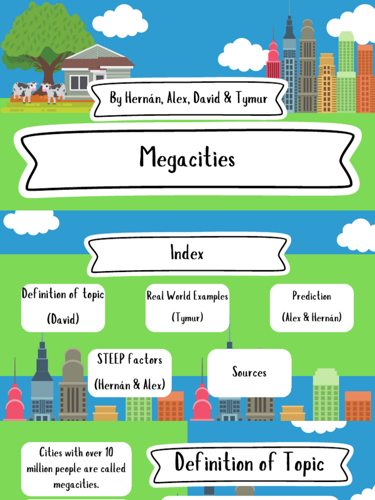 Megacities | PDF | Economies