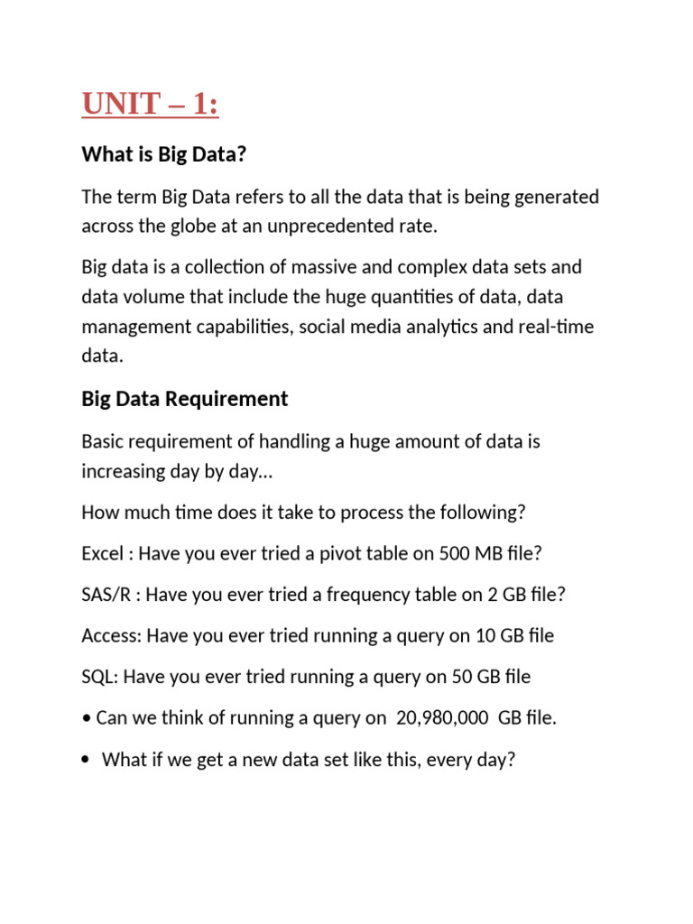 BigData_1 | PDF | Big Data | Metadata