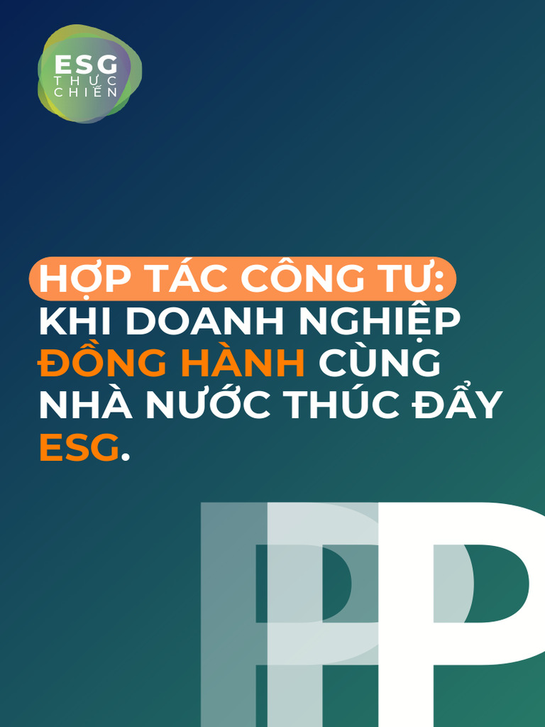 ESG Hoang Son - Hop Tac Cong Tu ESG | PDF