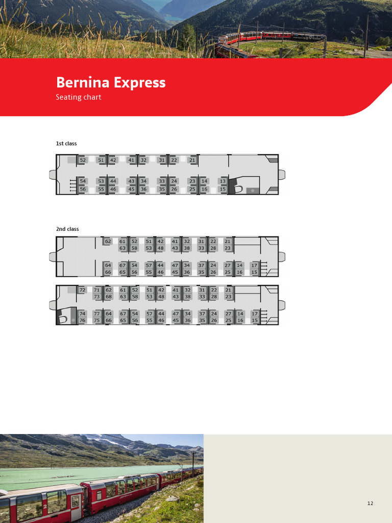 Sitzplatzordnung Bernina Express - 4 | PDF