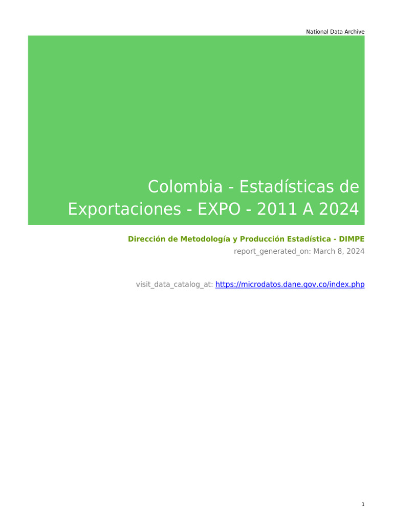 Ddi Documentation Spanish 472 | PDF | aduana | Exportaciones