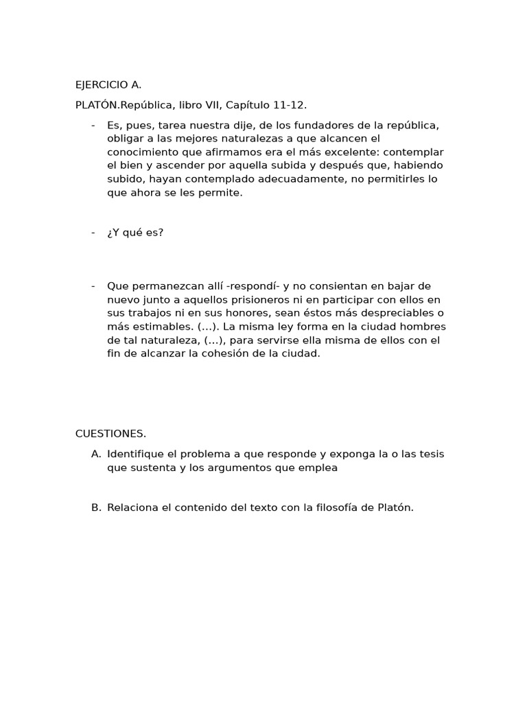 Platon Texto | PDF