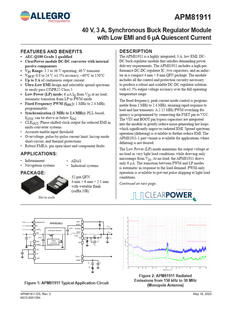 Apm 81911 | PDF | Electrical Engineering | Electricity