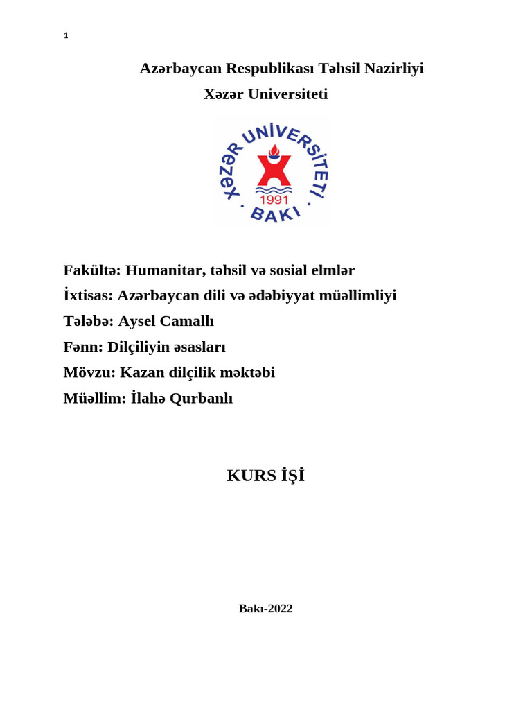 Aysel Camallı | PDF