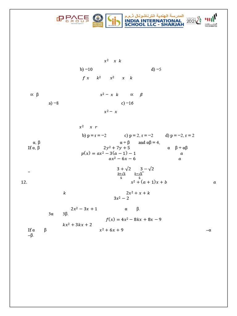 WS-Gr-10 POLYNOMIALS | PDF | Polynomial | Zero Of A Function