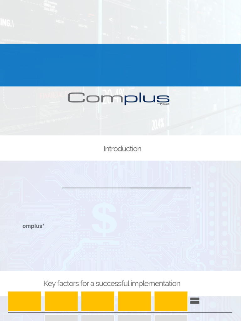 1-Complus Implementation Plan | PDF | Incentive | Business