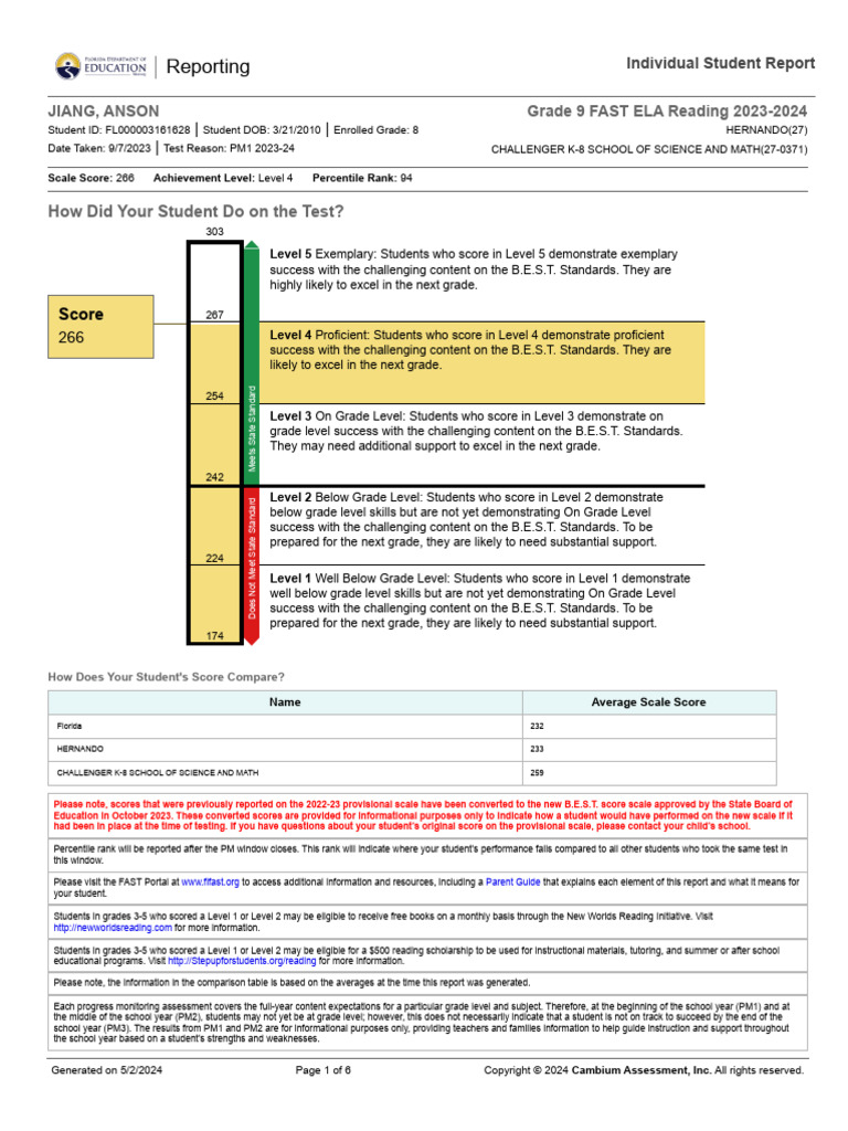 Grade 9 FAST ELA Reading | PDF | Rhetoric | Logos