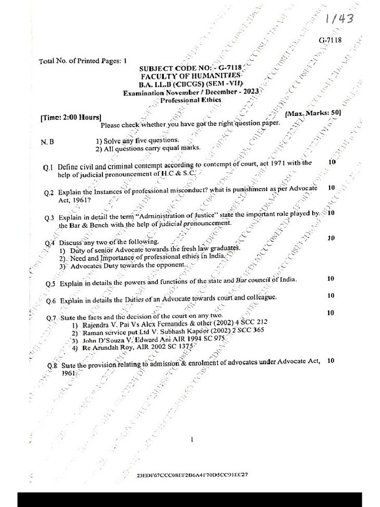 Question Paper PDF | PDF