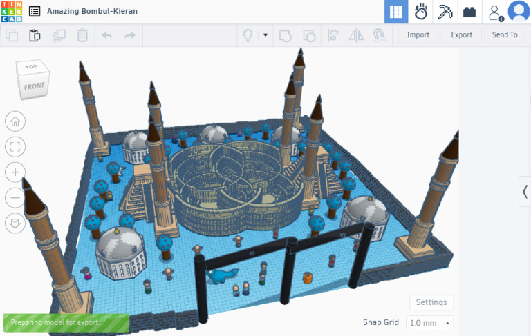 3D Design Amazing Bombul-Kieran - Tinkercad | PDF