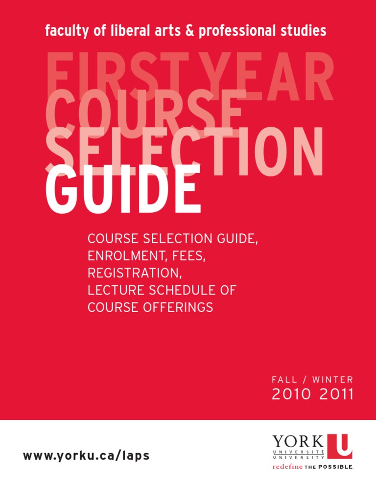 First Year Course Selection Guide | PDF | Macroeconomics | Economics
