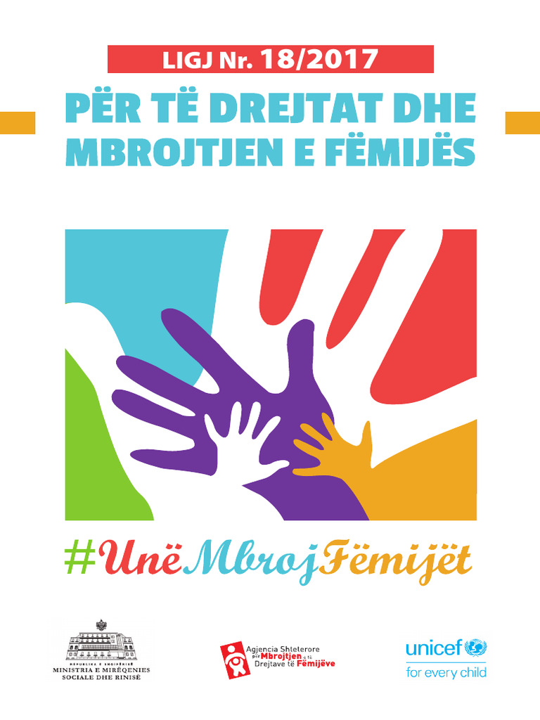 Ligji NR 18 2017 "Për Të Drejtat Dhe Mbrojtjen e Fëmijës" | PDF