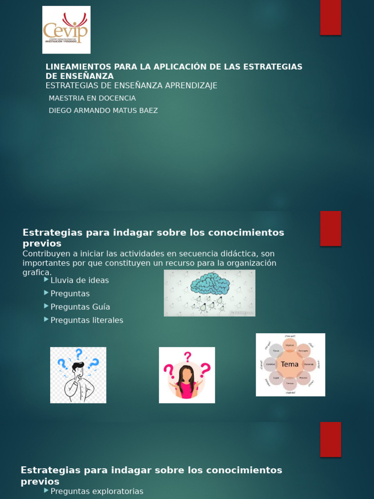 Estrategias de Enseñanza Efectivas | PDF | Aprendizaje | Enseñando