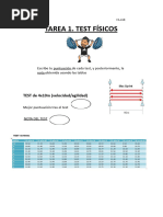 Test Eurofit | PDF