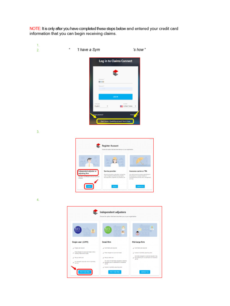 Creating A Symbility ID | PDF