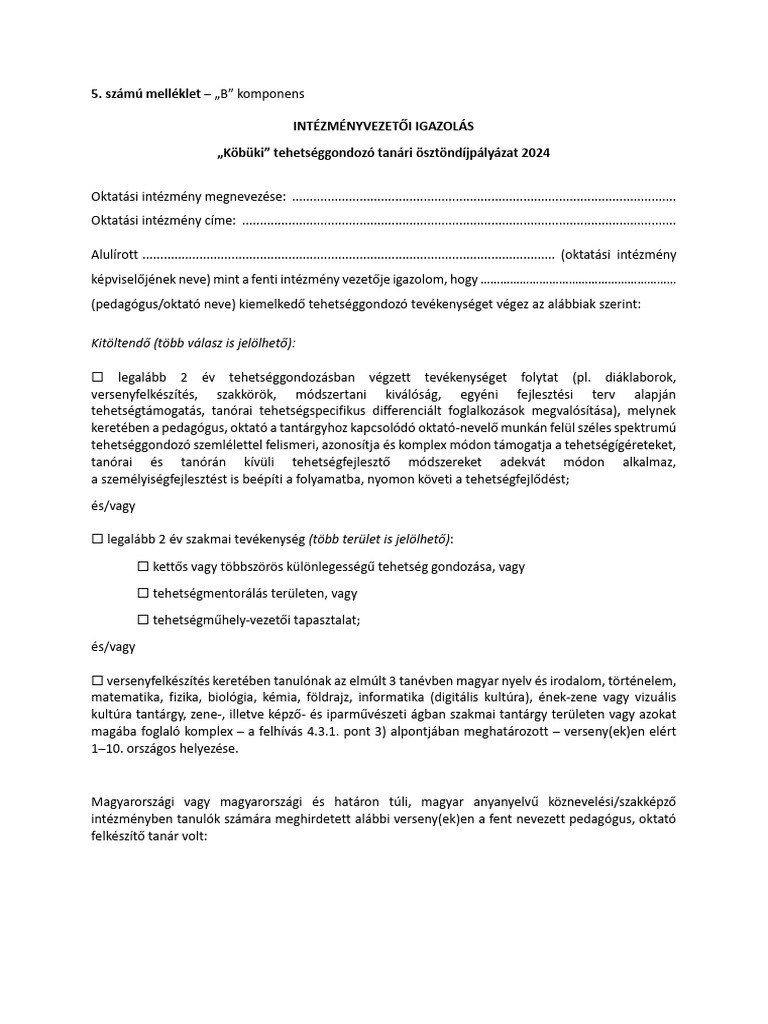 5 Szamu Melleklet B | PDF