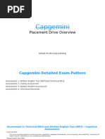 Capgemini Syllabus and Exam Pattern For 2025 Batch | PDF | Cloud Computing | Computer Programming