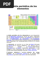 Tabla Periódica Sin Nombres para Imprimir | PDF | Tabla periódica ...