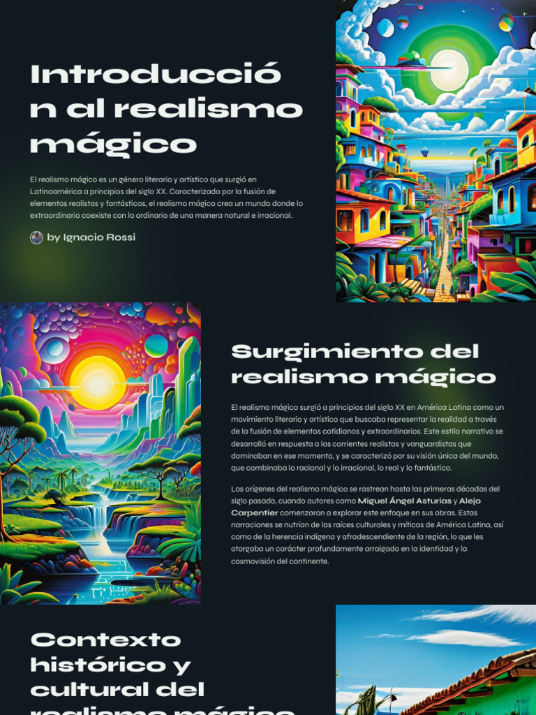 Introduccion Al Realismo Magico | PDF | Fantasía | Realismo (Artes)