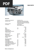 MAN B&W 6S50MC-C Engine Overview | PDF | Cylinder (Engine) | Engine ...