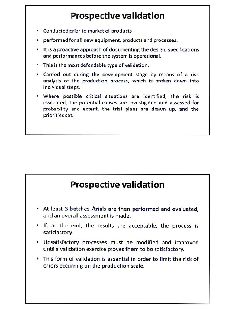 Types of validation | PDF