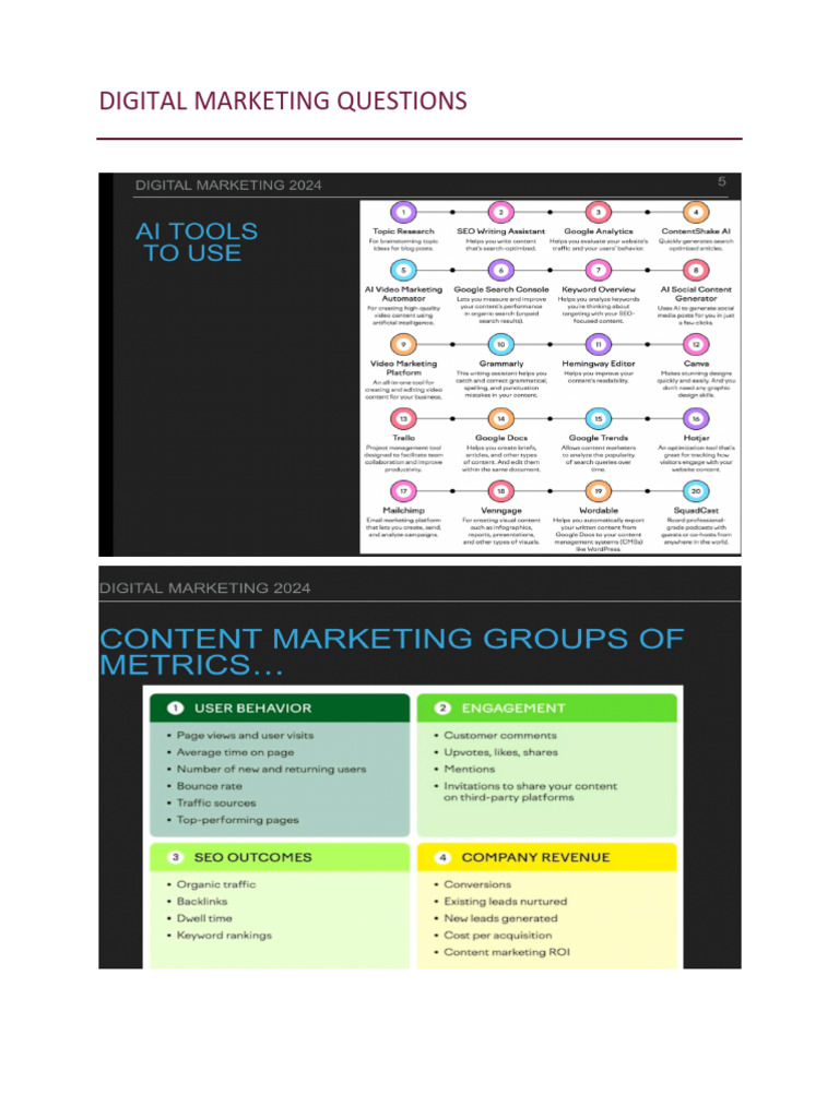 Dm Questions Updated | PDF | Search Engine Optimization | Search Engine ...