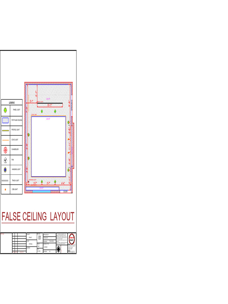 Mr. Pradeep Ceiling Layout-Model | PDF